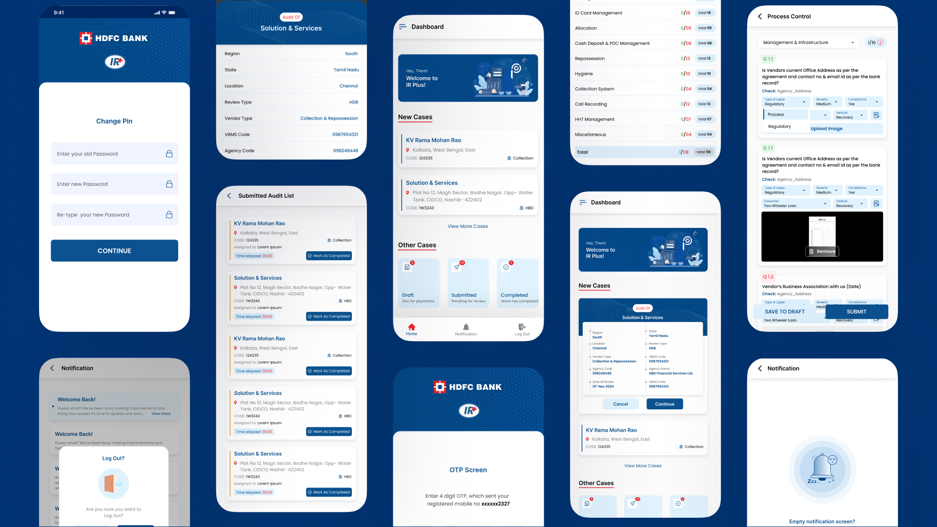 Enterprise App Development for HDFC Bank | IR Plus by Infomanav